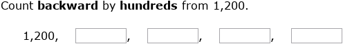 IXL | Count forward and backward by fives, tens, and hundreds | 2nd ...