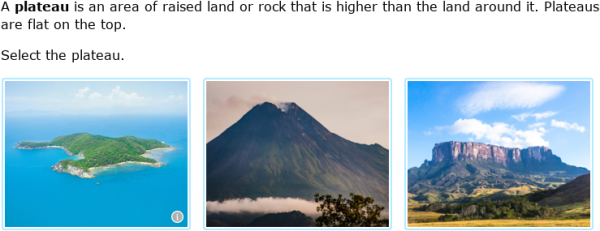 IXL | Introduction to Earth's land features | 2nd grade social studies