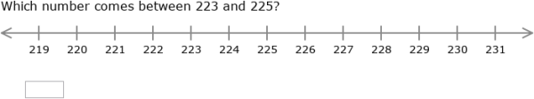 IXL | Number lines - up to 1,000 | 2nd grade math