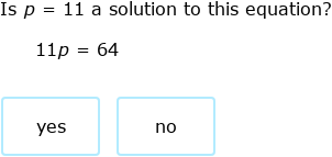 IXL | Does x satisfy an equation? | 6th grade math