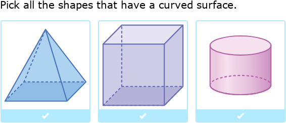 IXL | Describe solid shapes | Kindergarten math