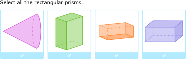 IXL | Rectangular prisms | Kindergarten math