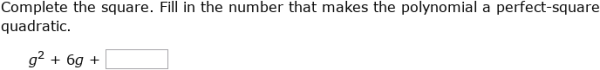 IXL | Complete the square | 8th grade math