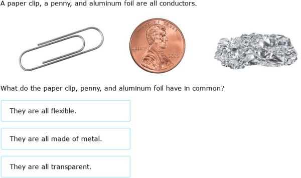 IXL | Conductors and insulators | 4th grade science