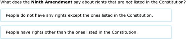 IXL | The Bill of Rights | 5th grade social studies