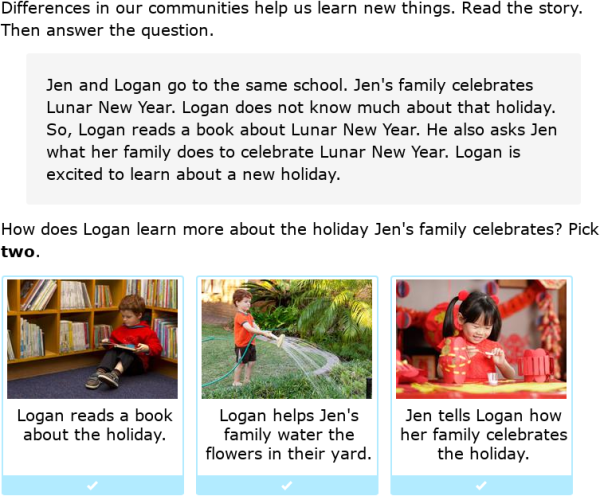 IXL | What is a community? | 1st grade social studies