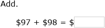 IXL | Add two-digit money amounts | 3rd grade math