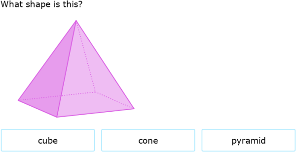 IXL | Name the three-dimensional shape | Kindergarten math