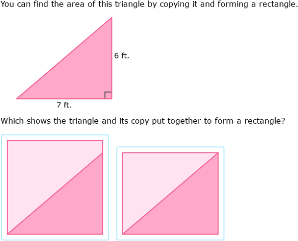 IXL - Understanding area of a triangle (Geometry practice)