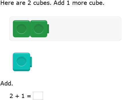 IXL | Build cube trains to add up to 5 - addition sentences ...