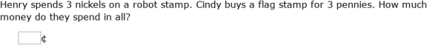 IXL | Add money up to $1: word problems | 2nd grade math