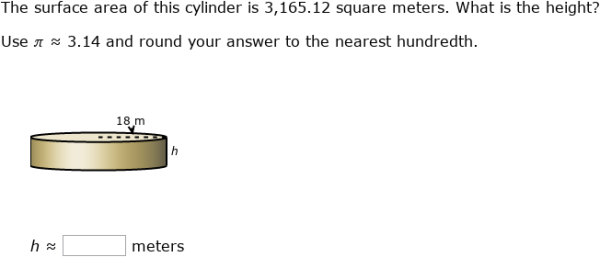 IXL - Surface area of cylinders (Geometry practice)