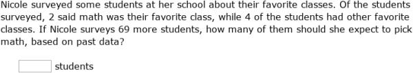 IXL | Make predictions using experimental probability | 7th grade math