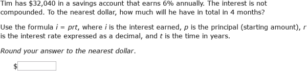 IXL | Simple interest | 7th grade math