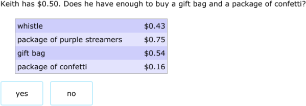 IXL | Price lists with addition and subtraction | 4th grade math