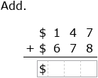 IXL | Add money with regrouping | 2nd grade math