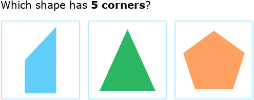 IXL | Count corners | Pre-K math