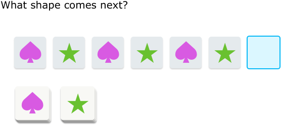 IXL | What comes next? | Pre-K math