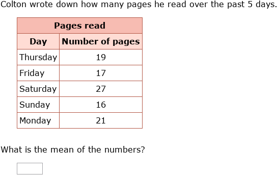 IXL | Find the mean, mode, or range from a table or line plot | 5th ...