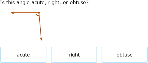 IXL | Acute, right, and obtuse angles | 4th grade math