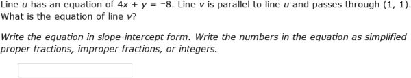 IXL | Equations of parallel lines | 8th grade math