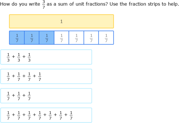Decompose Fractions