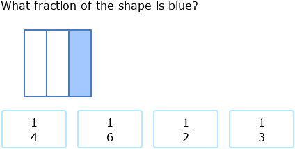 IXL | Match unit fractions to models | 3rd grade math