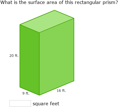 IXL | Surface area of prisms and pyramids | 6th grade math