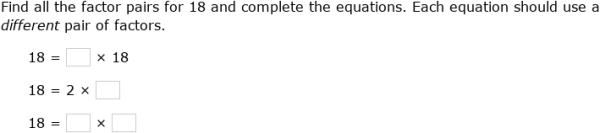 IXL | Find all the factor pairs of a number | 4th grade math