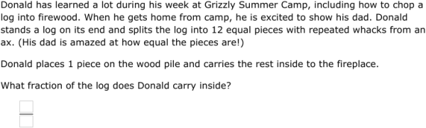 IXL | Understanding fractions: word problems | 6th grade math