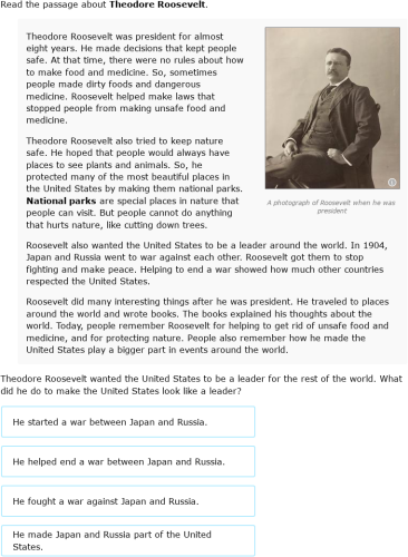 IXL | Theodore Roosevelt | 5th grade social studies