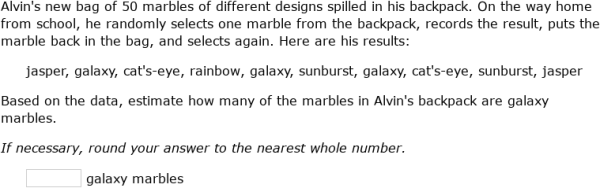 IXL | Use collected data to find probabilities and make predictions ...