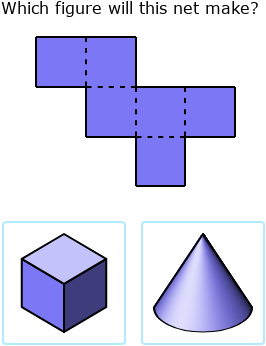 IXL - Nets of three-dimensional figures (Geometry practice)