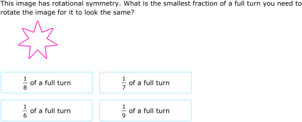IXL | Rotational symmetry | 5th grade math