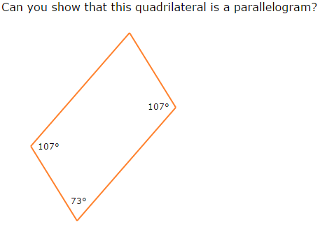 IXL - Proving a quadrilateral is a parallelogram (Geometry practice)