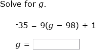 IXL | Solve multi-step equations | 8th grade math