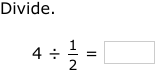 IXL | Divide whole numbers by fractions | 5th grade math