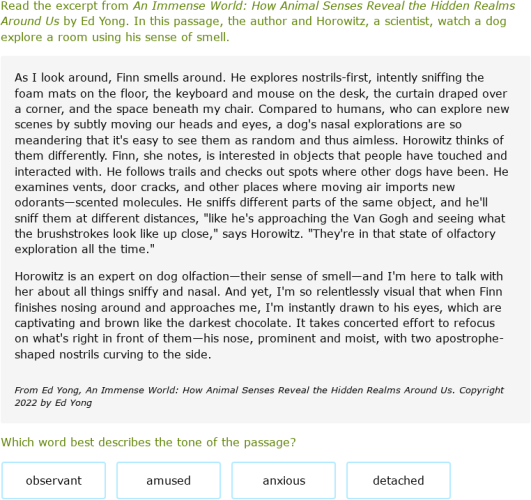 IXL | Analyze the impact of word choice on meaning and tone | 9th grade ...