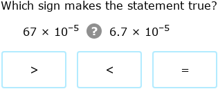 IXL | Compare small numbers | 7th grade math