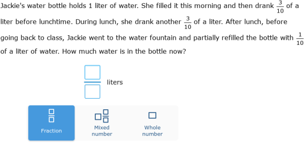 IXL | Add and subtract fractions and mixed numbers: multi-step word ...