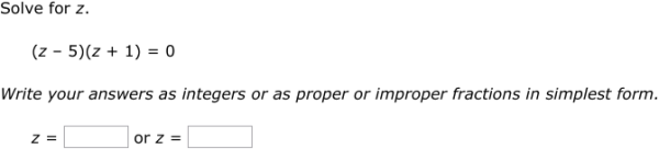 IXL - Solve a quadratic equation using the zero product property ...