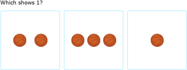 IXL | Represent numbers with pictures - up to 3 | Pre-K math