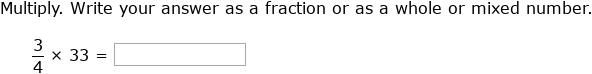 IXL | Multiply fractions by whole numbers II | 5th grade math