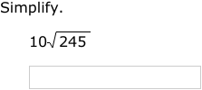 IXL - Simplify radical expressions (Algebra 1 practice)