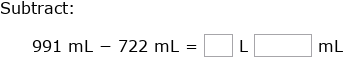 IXL | Add and subtract mixed metric units of volume | 4th grade math