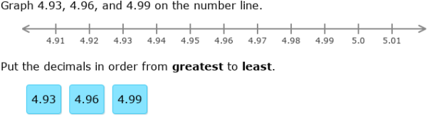 IXL Put Decimal Numbers In Order Using A Number Line 4th Grade Math IXL Put Decimal Numbers In Order Using A Number Line 4th Grade Math
