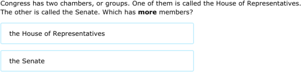 IXL | Federal government | 2nd grade social studies