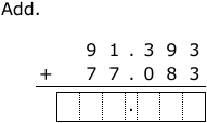 IXL | Add decimal numbers | 4th grade math
