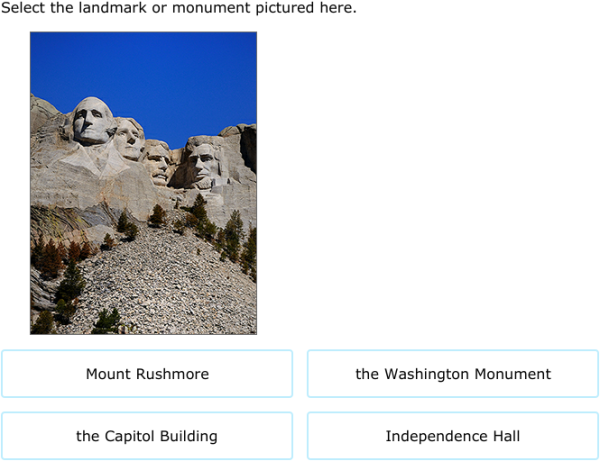 IXL | Identify American landmarks and monuments: part I | 3rd grade ...