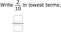 IXL | Write fractions in lowest terms | 7th grade math